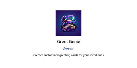 Greet Genie Gpts Features And Functions Examples And Prompts Gpt Store