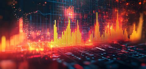 Dynamic Sales Forecast Analysis With Vibrant Trend Lines And Statistical Data Representation
