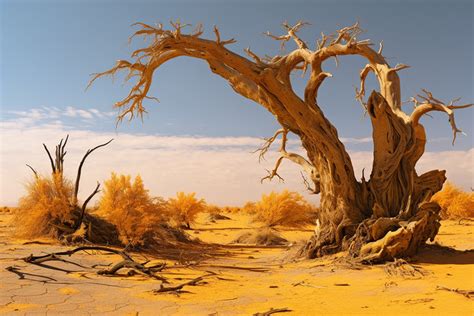 沙漠中的胡杨林图片风景图片编号13106549红动中国