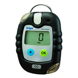 Drager-Pac-5500-H2S газоанализатор сероводорода портативный 0-100 ppm ...
