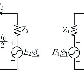 Serial And Parallel Circuits With Two Voltage And Current Sources A