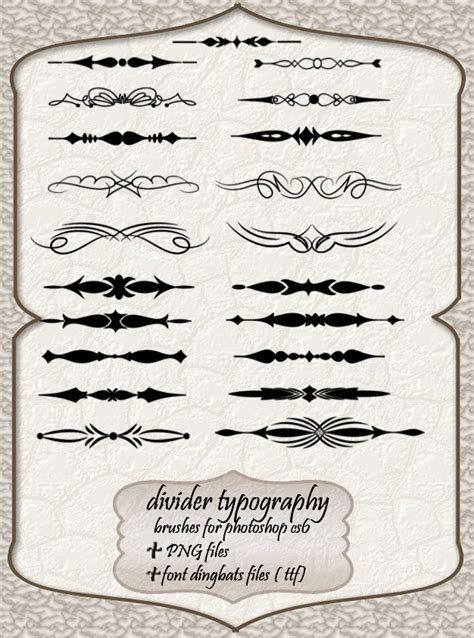 Dividers Typografy By Roula33 On Deviantart