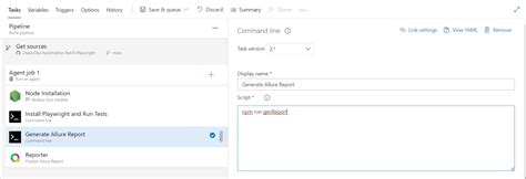 How To Generate Allure Reports In Azure Pipeline With Playwright