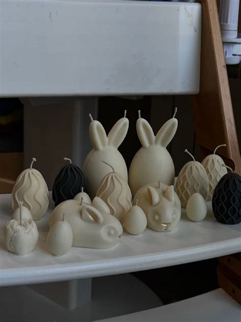 Пасхальный декор Свечи из натурального пчелиного воска Самодельные свечи Праздничные