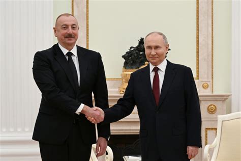 President Ilham Aliyev Held One On One Meeting With President Vladimir