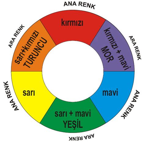 Ara Ve Ana Renkler Nelerdir Eğitim Platformu