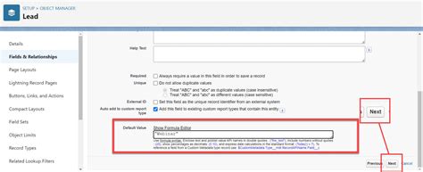 How To Set Default Value For Text Field In Salesforce