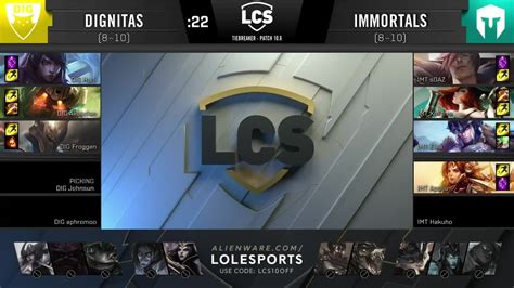 Dignitas Vs Immortals En Lcs Spring Split 2020 Tiebreaker 1080p Cda