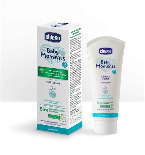 Kem Dưỡng ẩm Chứa Omega Và Vitamin E Chicco 0m 100ml Chicco ViỆt Nam