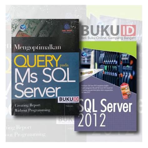 jual paket buku sql server kota tangerang buku id tokopedia