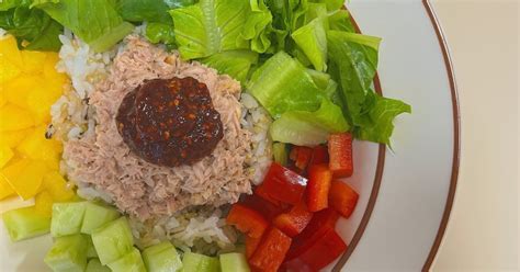 다이어트 참치비빔밥 만들기 참치캔으로 간단한 다이어트 식단