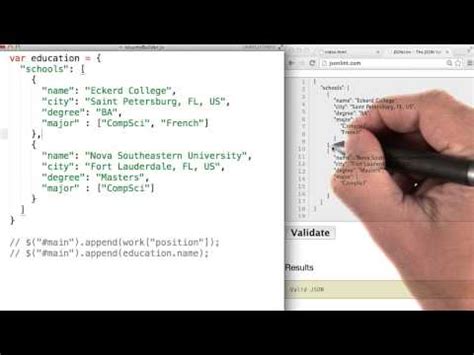 Learn Validating JSON JavaScript Basics Mind Luster
