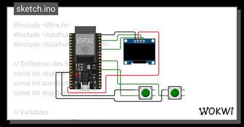 Chrono Wokwi ESP STM Arduino Simulator