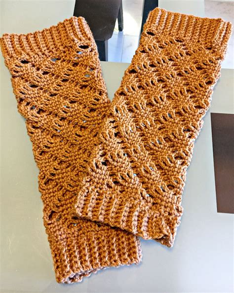 Lacy Leg Warmers Handmade Crocheted Leg Warmers One Size Fits Most