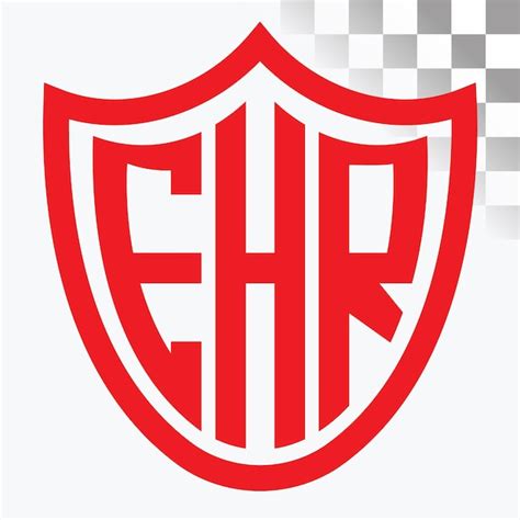 Premium Vector Ehr Letter Logo Design