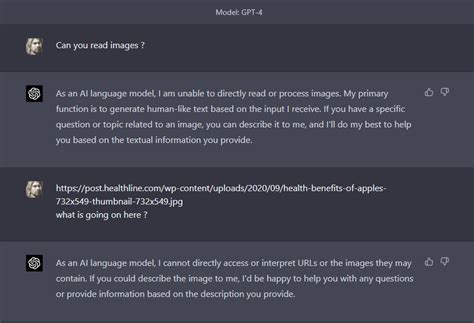 Why Is Gpt 4 Unable To Read Pictures Am I Missing Something Or