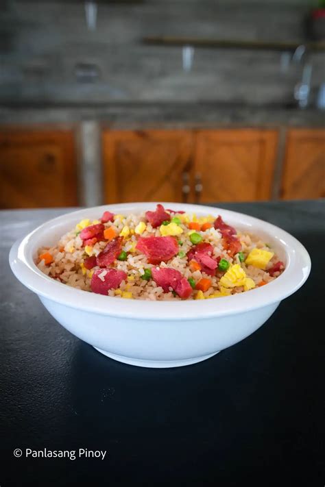 Tocino Fried Rice Recipe Panlasang Pinoy