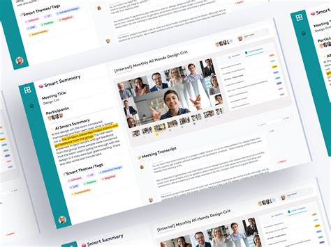 Ai Meeting Assistant Concept By Jack Leonard On Dribbble