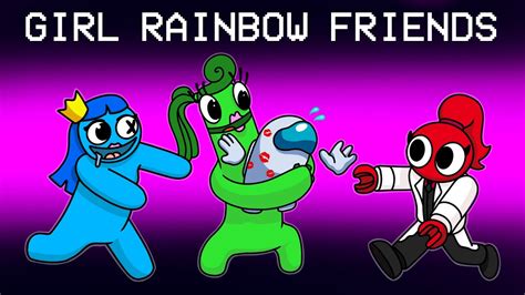 The Rainbow Friends Are Girls In Among Us The Rainbow Friends Are