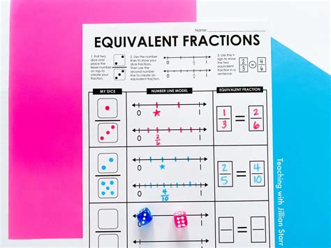 6 Activities To Practice Equivalent Fractions In Third Grade