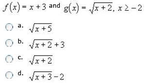 College Algebra Examples