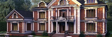 Фасадный декор в Калининграде Производство фасадного декора и лепнины для фасада из пенопласта