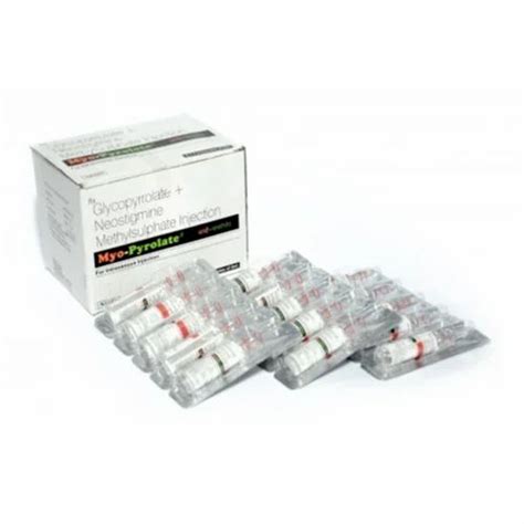 Glycopyrrolate Neostigmine Methylesulphate Injection At ₹ 67piece