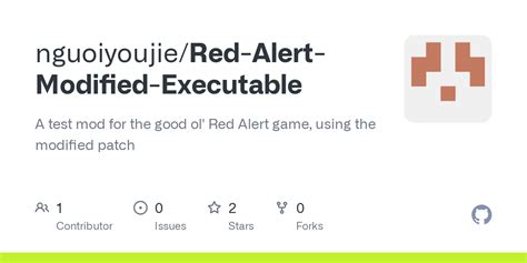 Github Nguoiyoujiered Alert Modified Executable A Test Mod For The