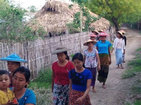 ယင်းမာပင် မြောက်ခြမ်း ကျေးရွာများ သပိတ် စစ်ကြောင်းက စစ်အာဏာရှင် ဆန့်ကျင