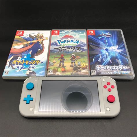 【やや傷や汚れあり】【売り切り】nintendo任天堂 Nintendo Switch Liteザシアン ザマゼンタ Hdh 001