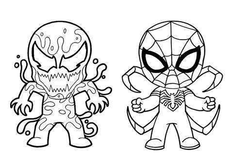 Venom Chibi Dan Spider Man