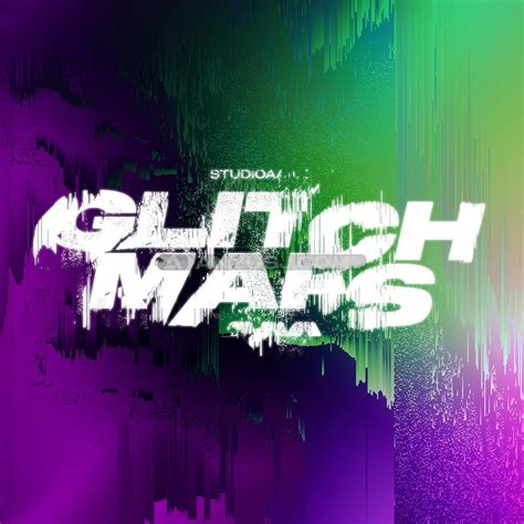 50故障信号失真扭曲抽象艺术psd特效置换背景贴图特效样机glitch Maps 第4932期 安鱼设计资源丨优质平面设计资源共享站