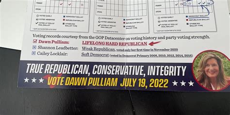 Dawn Pulliam Uses Confidential Data In Mailer