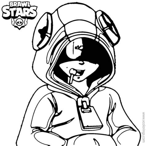 Brawl Stars Werewolf Leon Coloring Pages XColorings Com