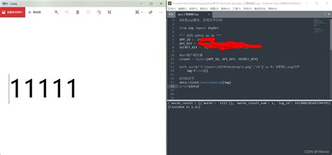 Python 百度aip实现文字识别from Aip Import Aipocr Csdn博客