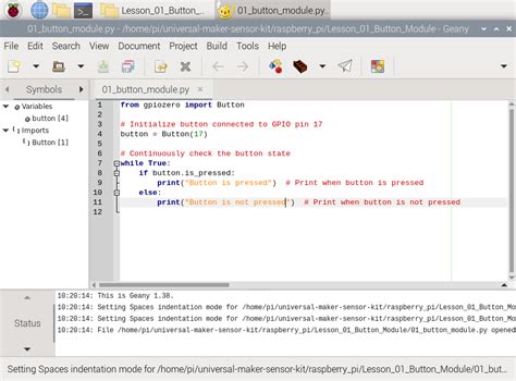 コードのダウンロードと実行方法 — Sunfounder Universal Maker Sensor Kit ドキュメント
