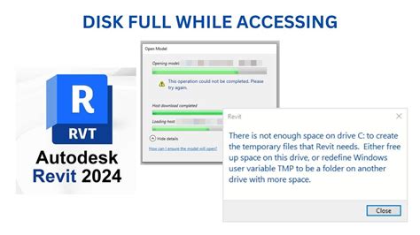 Disk Full While Accessing Revit YouTube