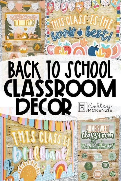 Unique Back To School Classroom Decor Ideas Ashley Mckenzie Middle