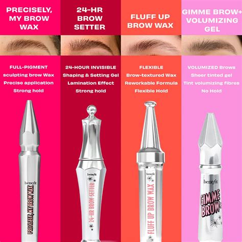 Benefit Precisely My Brow Sculpting Wax Women Brow Gels Flannels