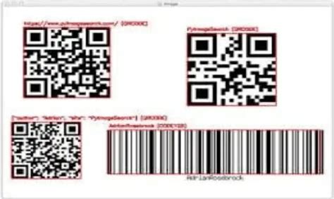 Qr Code And Bar Code Detection Using Python With Source Code