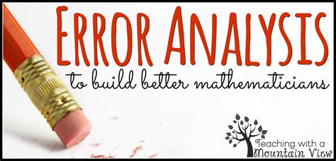 Analyzing Math Errors Conceptual Vs Computation Errors Teaching