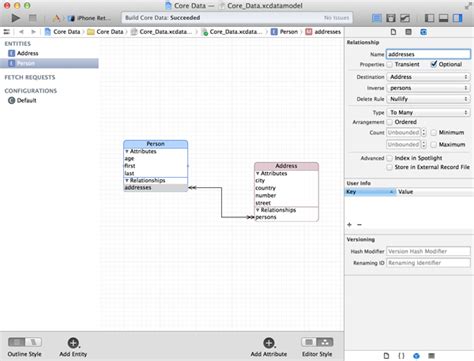 Core Data From Scratch Data Model Envato Tuts