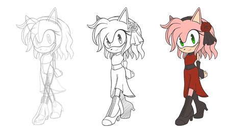 Amy Rose Halloween Vampire Gf Design By Kimmi Sutt On Deviantart