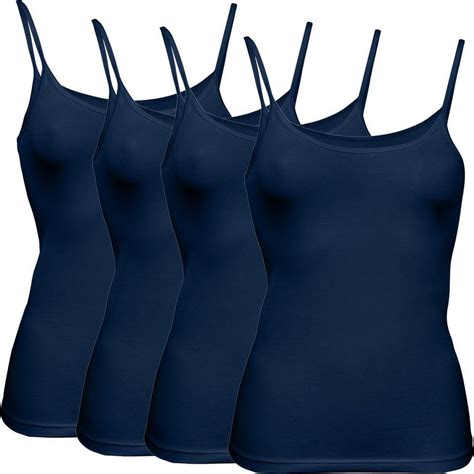 Erwin Müller Unterhemd Damen Unterhemd 4er Pack Single Jersey Uni