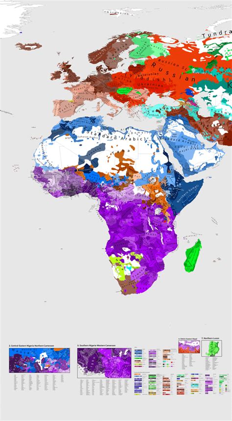 Linguistic World Map Rmapporn