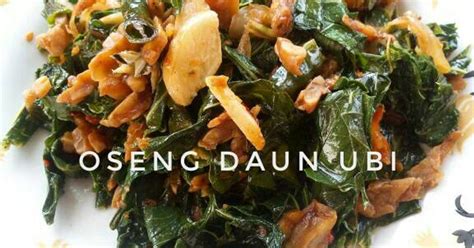 Resep Oseng Oseng Daun Ubi No Msg Indonesiamemasak Oleh Dapur Menantu