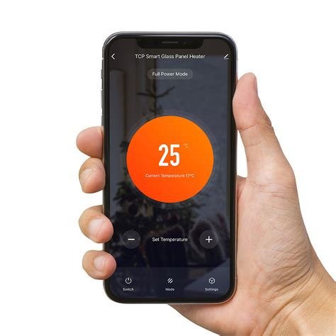 TCP Smart W White Wi Fi Energy Saving Fixed Or Portable Glass Panel Heater