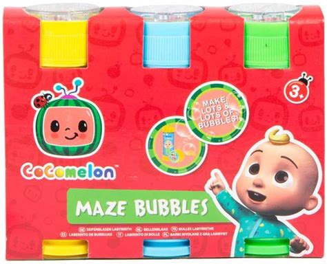 Cocomelon Bubbles With Maze Top 3 Pack Wholesale