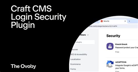 A Guide To The Craft Cms Login Security Plugin The Ovoby
