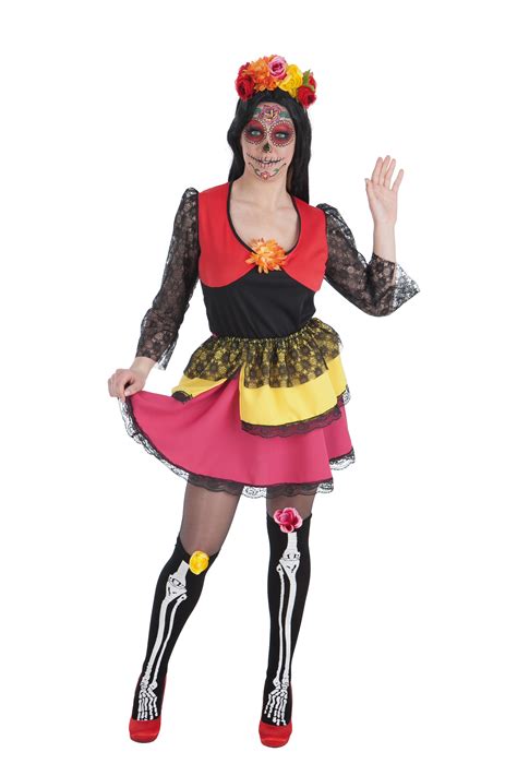 Disfraz De Catrina Para Niña